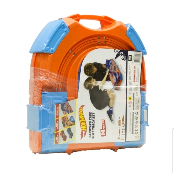 Hot Wheels | Toys | Hot Wheels Slot Track Pack With Carrying | Poshmark